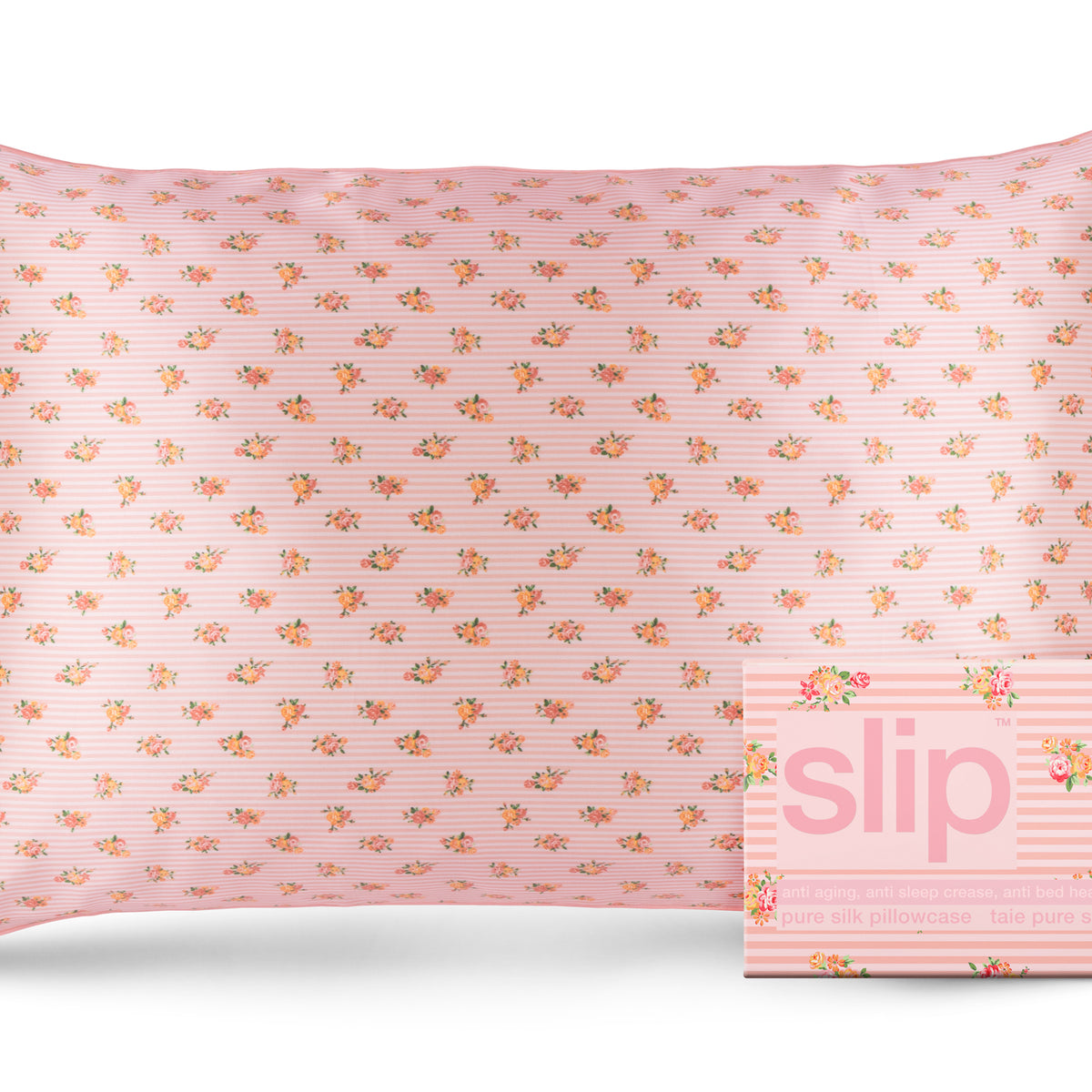 SLIP PURE SILK PILLOWCASE - PETAL - QUEEN - ZIPPERED – Slip UK