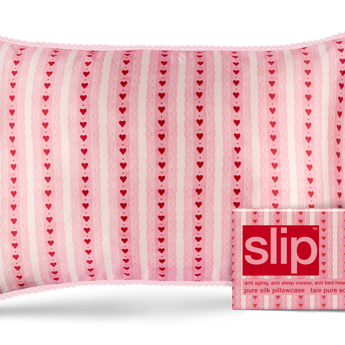 SLIP PURE SILK PILLOWCASE - SWEETIE - QUEEN - ZIPPERED – Slip UK