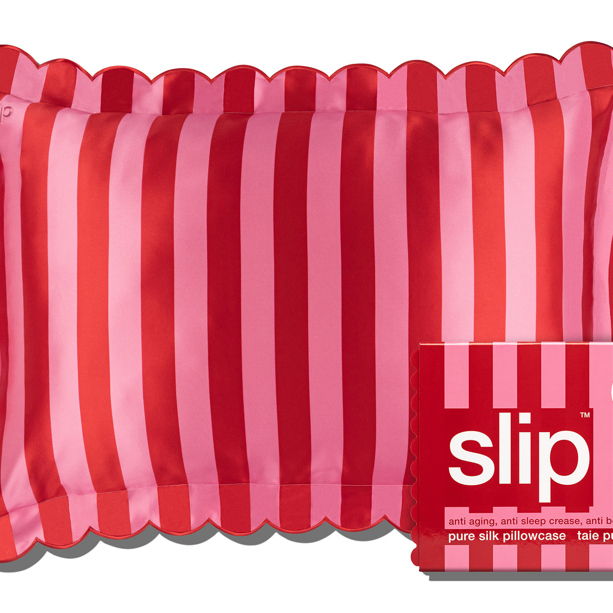 SLIP PURE SILK PILLOWCASE - SUNSHADE - QUEEN - ZIPPERED – Slip UK