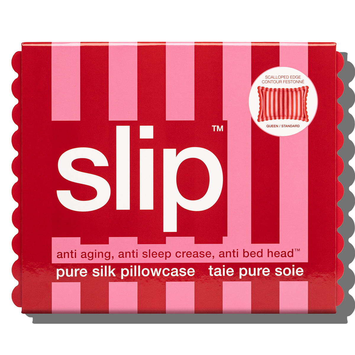 SLIP PURE SILK PILLOWCASE - SUNSHADE - QUEEN - ZIPPERED – Slip UK