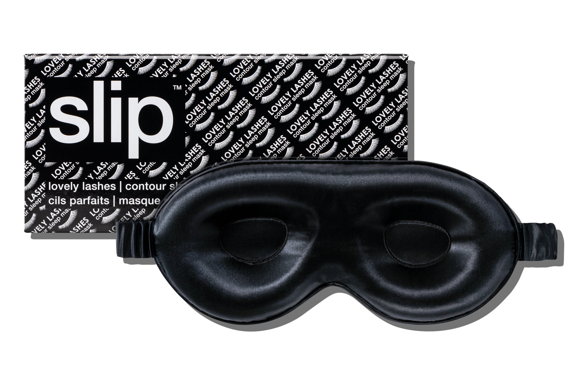 Black Contour Sleep Mask – Slip UK